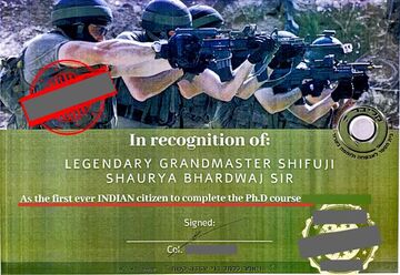 Grandmaster Shifuji Shaurya Bhardwaj - Wikitia
